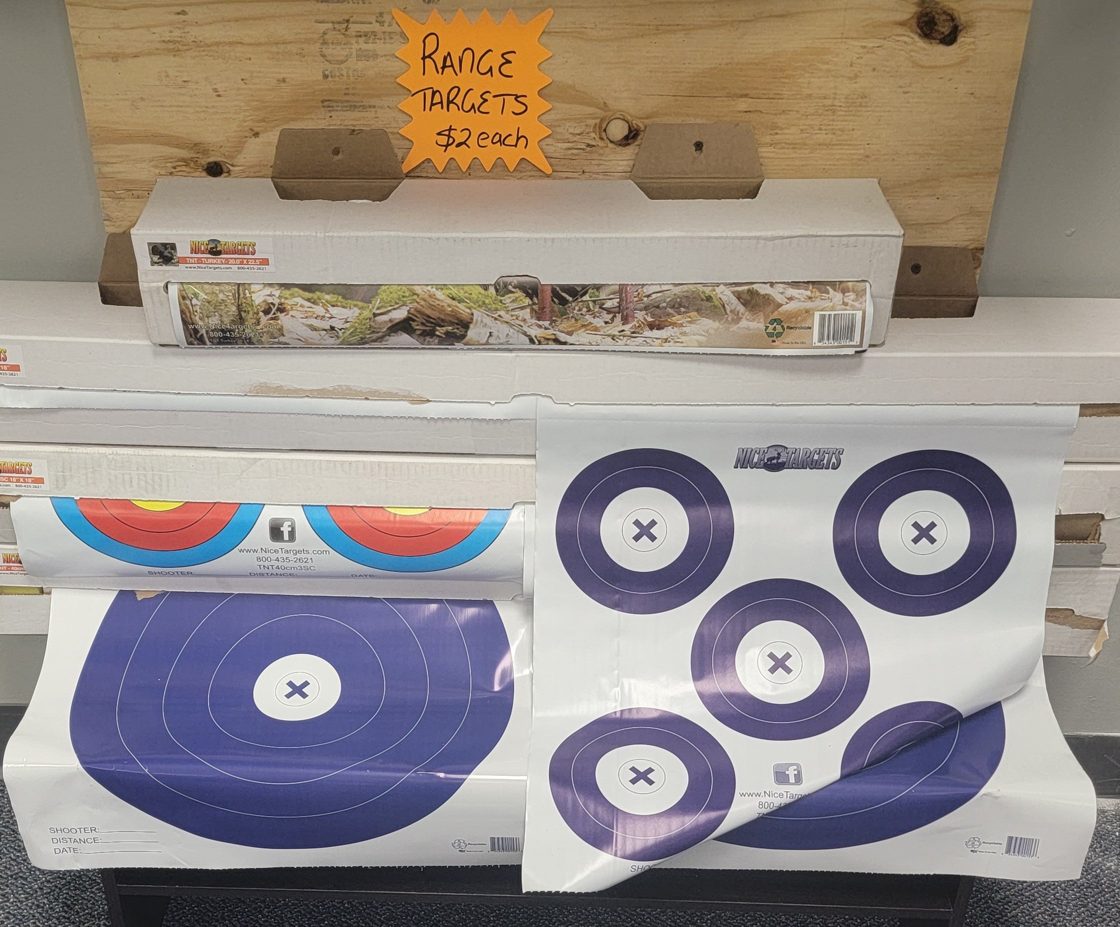 Range Target Sheets (sold individually) – Flyover Archery and Outdoors